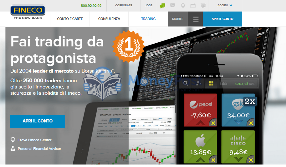 Recensione Fineco Trading: che cos’è, Piattaforme, vantaggi e costi